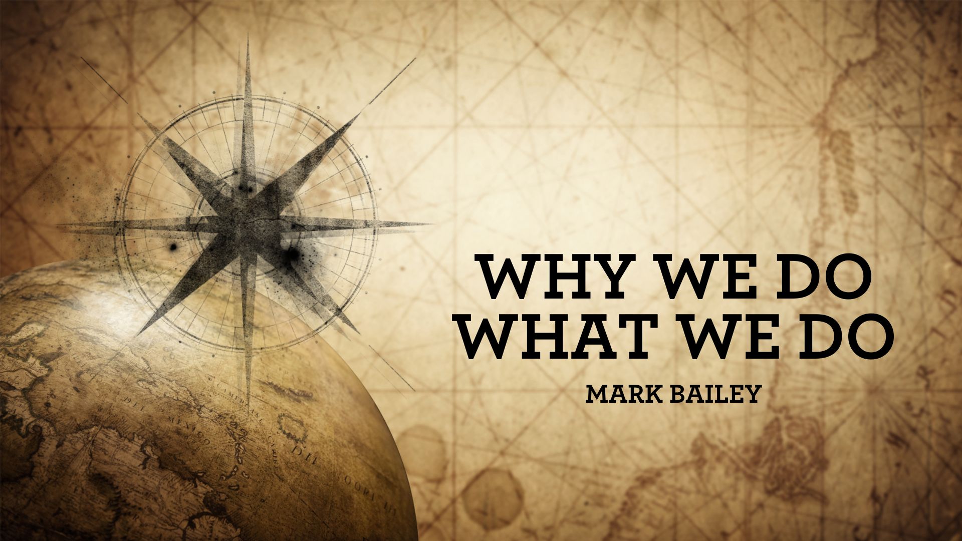 Why we do what we do - Encounter Vineyard